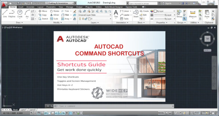 AutoCAD Command Shortcuts